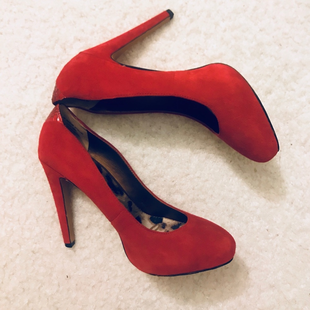 Sam Edelman: Red Pumps - Gem